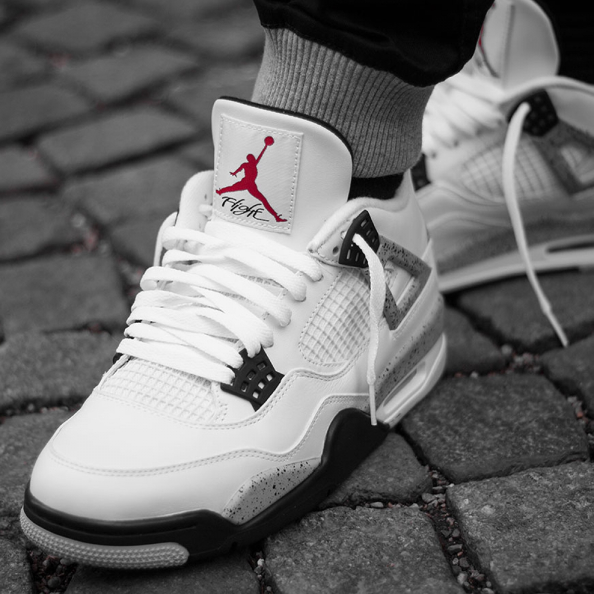 Air Jordan 4 Retro OG White Cement 2016 – PK-Shoes