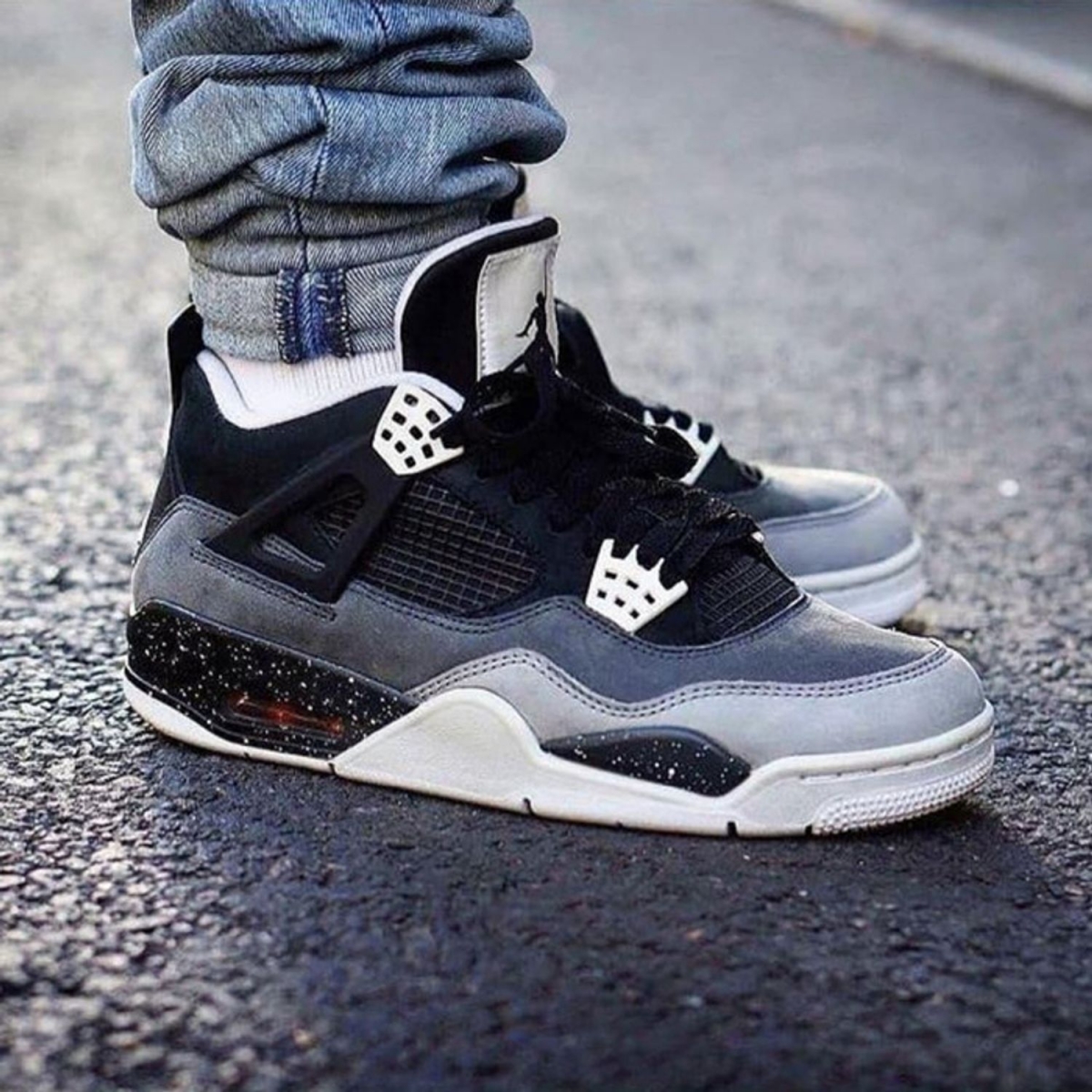 Air Jordan 4 Retro Fear Pack – PK-Shoes