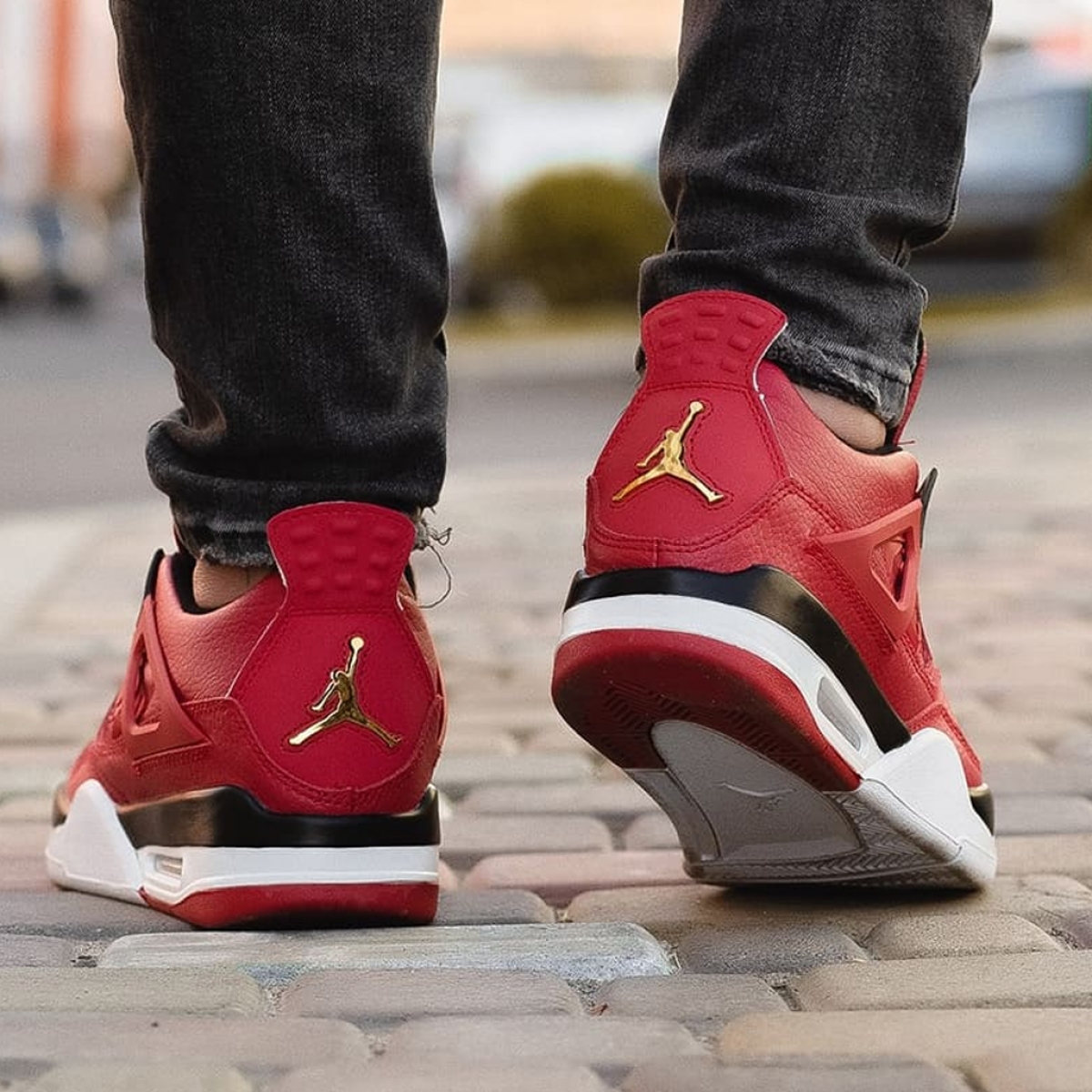 Air Jordan 4 Retro GS FIBA – Gym Red – PK-Shoes