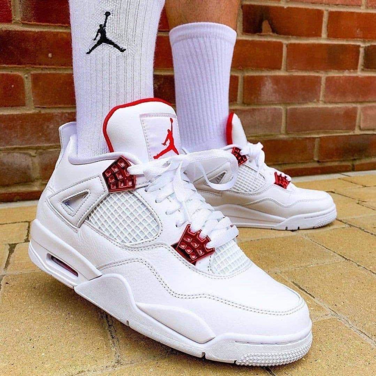 Air Jordan 4 Retro GS Metallic Red – PK-Shoes