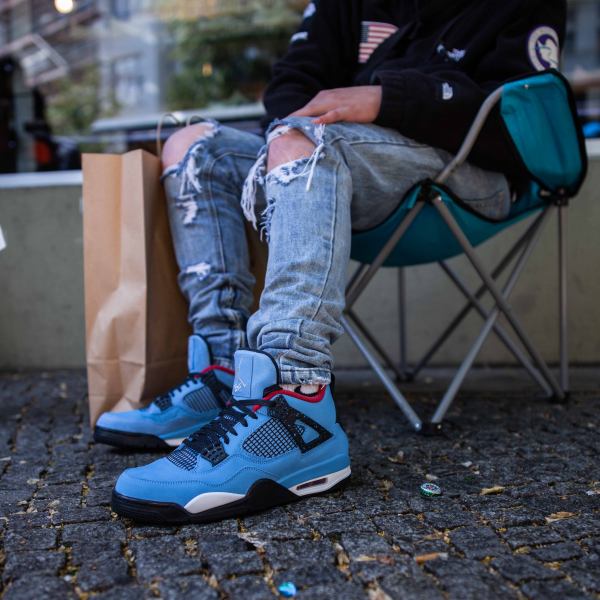 Air Jordan 4 RETRO Travis Scott – Cactus Jack – PK-Shoes