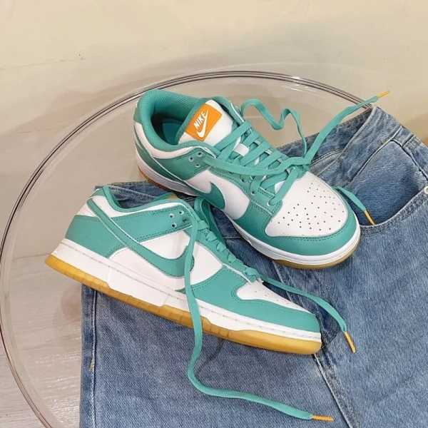 Nike Dunk Low Turquoise and Orange – PK-Shoes