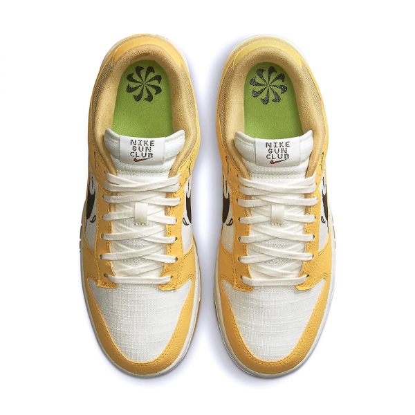 Nike Dunk Low Retro Sun Club Wheat Grass Orange – PK-Shoes